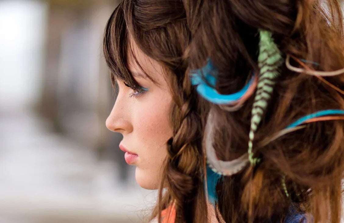 Craft Feathers for Your Hair | Buy Feather Hair Extensions – Moonlight ...