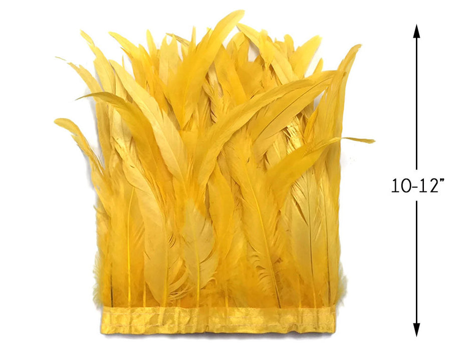 Dyed Rooster Coque Tail Feather Trims | Moonlight Feather